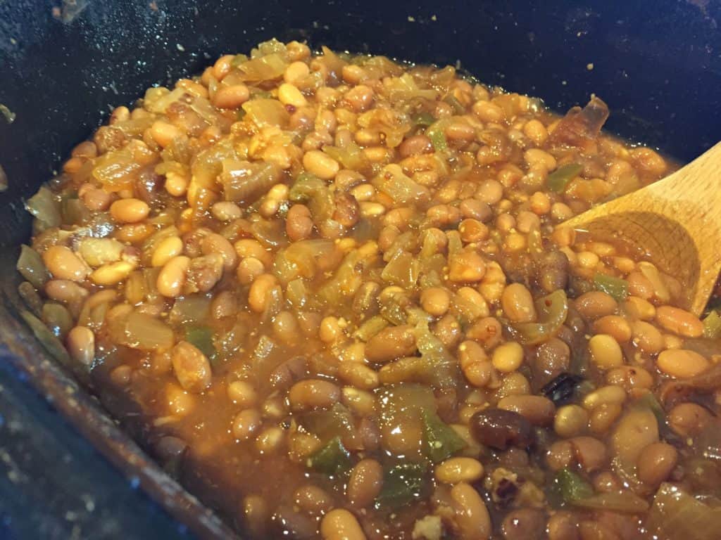 Overnight Crockpot Baked Beans - Glutenfreeliac